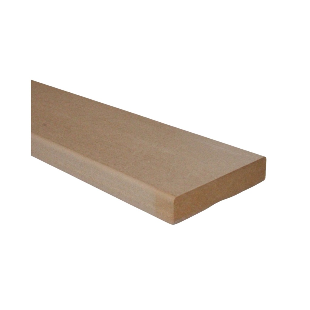 1x4 Flat Casing - Armorite - 16' | CR Doors and Moulding